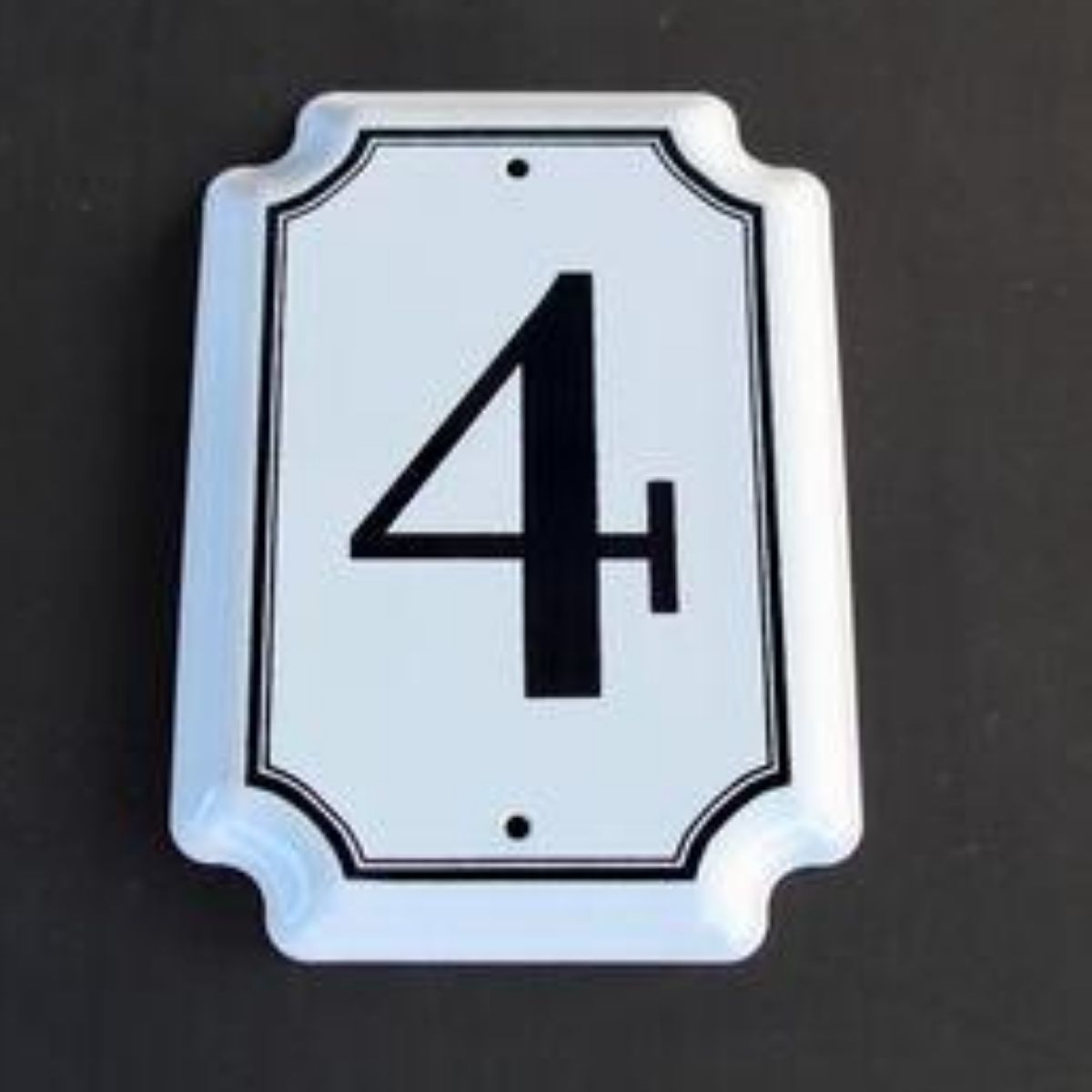 4 House Number Enamel – Orejen